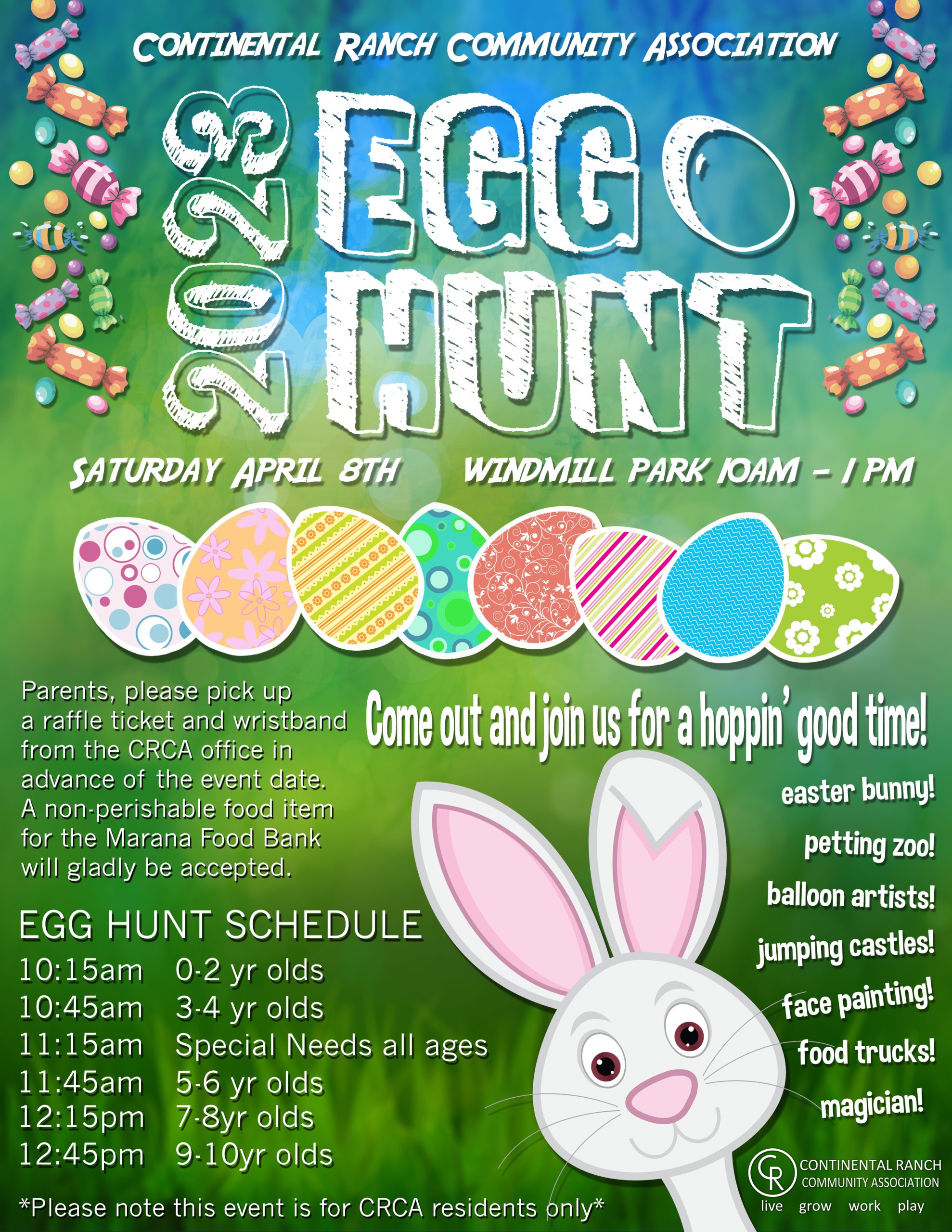 CRCA 12th Annual Easter Egg Hunt – Continental Ranch